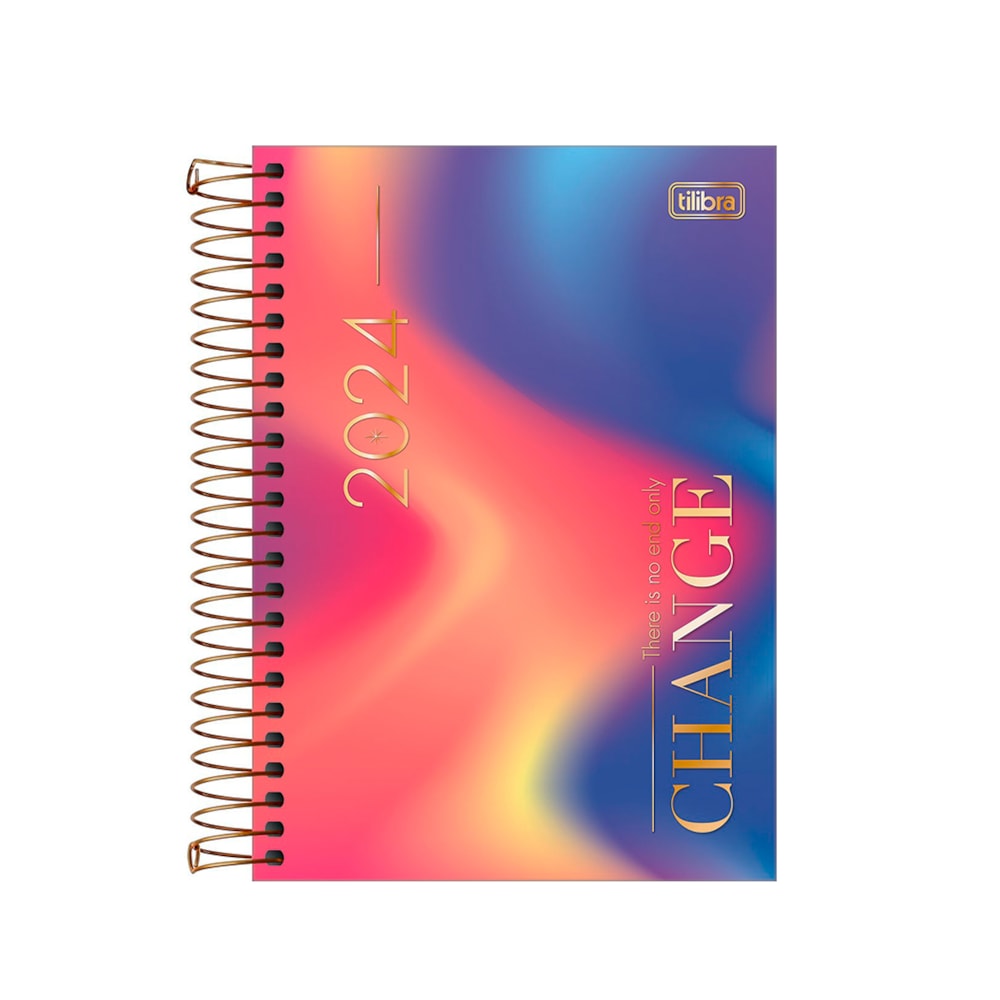 Agenda 2024 Diária Great Change Degradê Azul