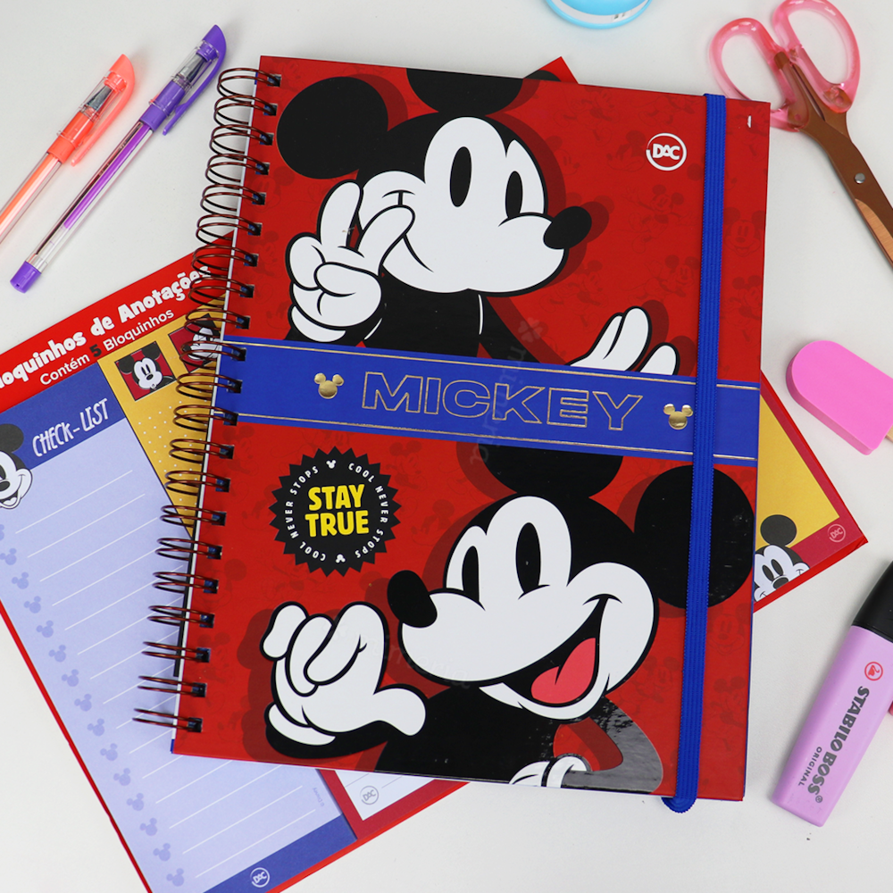 Caderno Universitário Smart Mickey Mouse