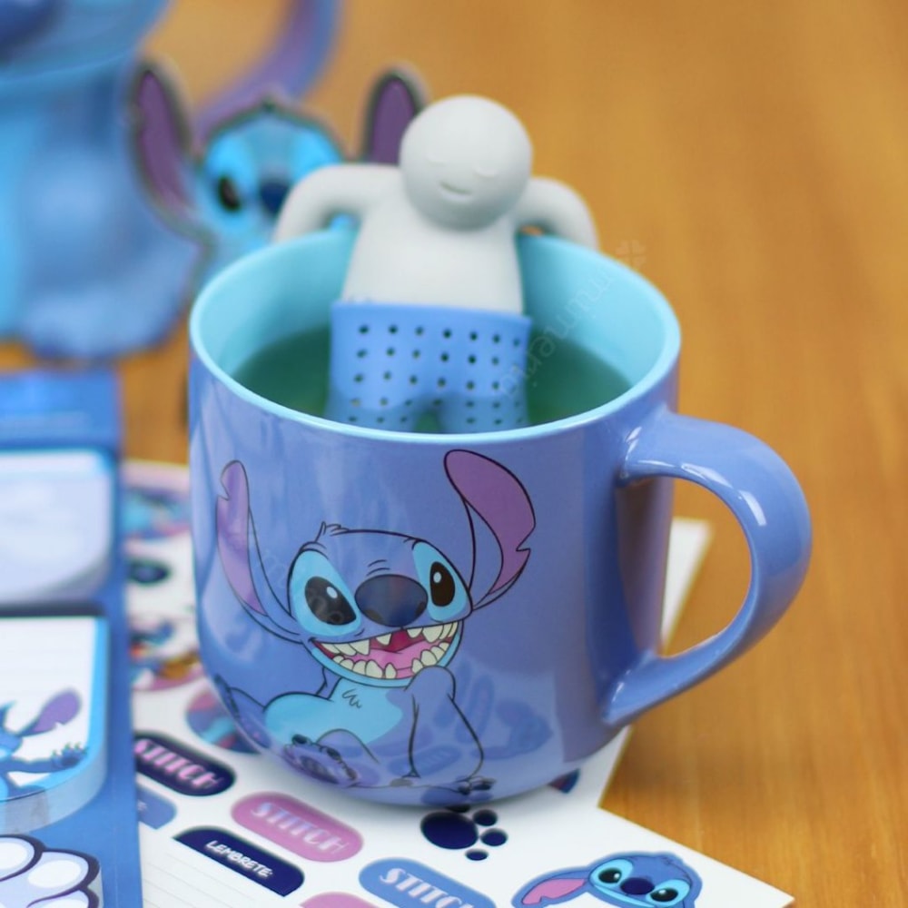 Caneca com Infusor para Chá Stitch Relax