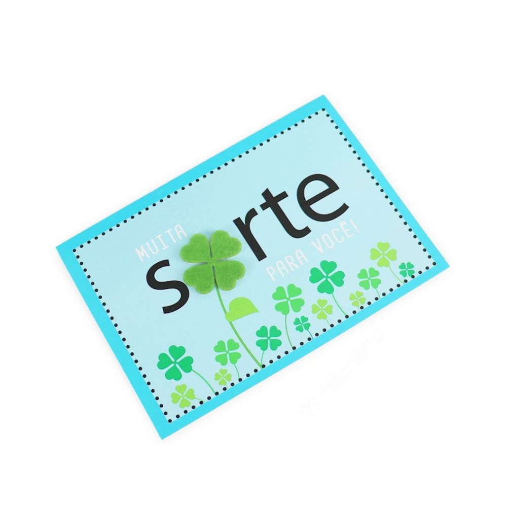 Cartão Mix Sorte Trevos