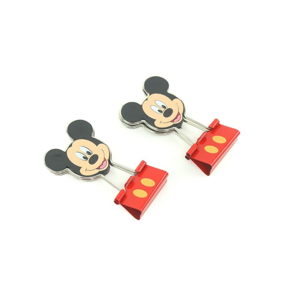 Clipes Multifuncional Blinder Clip Mickey com 2 Unidades