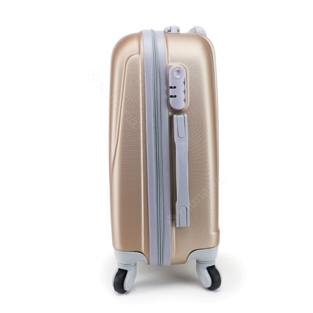 Mala de Viagem com Rodinhas Select Dourada