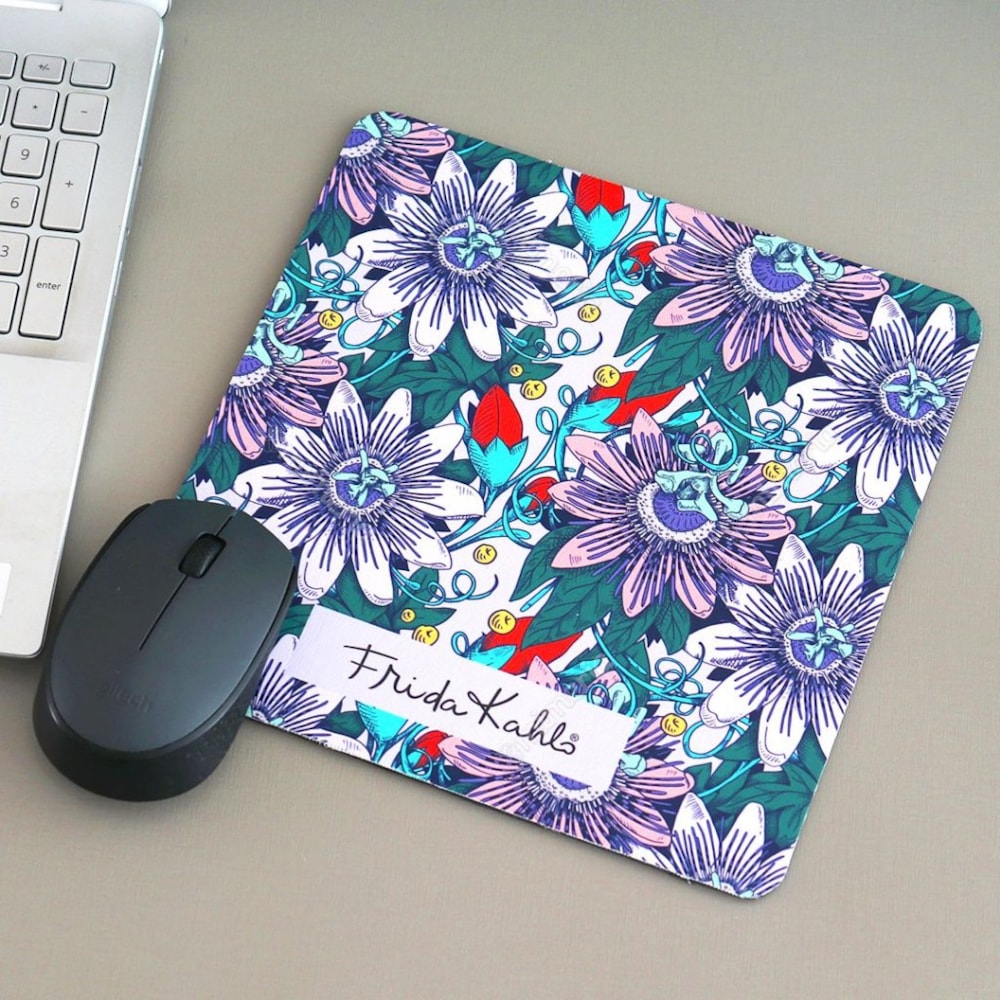 Mouse Pad Frida Kahlo Florzinhas de Maracujá