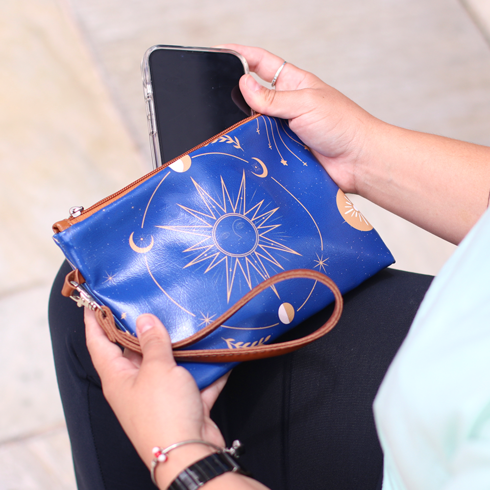 Necessaire Flat Sol e Lua